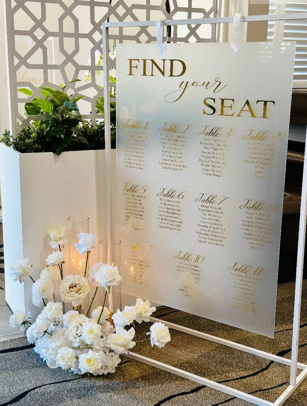 WHITE STAND – Wagga Event Hire